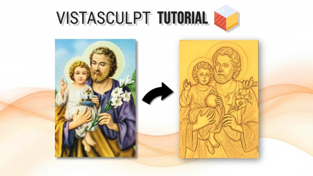 VistaSculpt - AI Image to 3D Model, Relief and 2D Vector Software